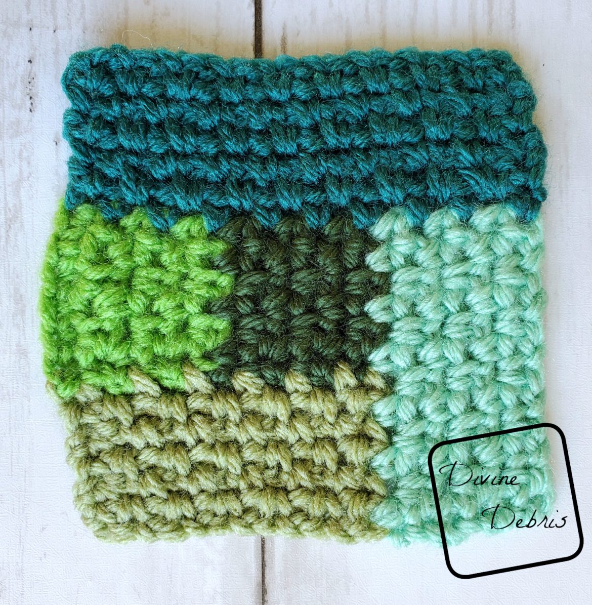 Linen Log Cabin Square a free crochet pattern by DivineDebris.com ...