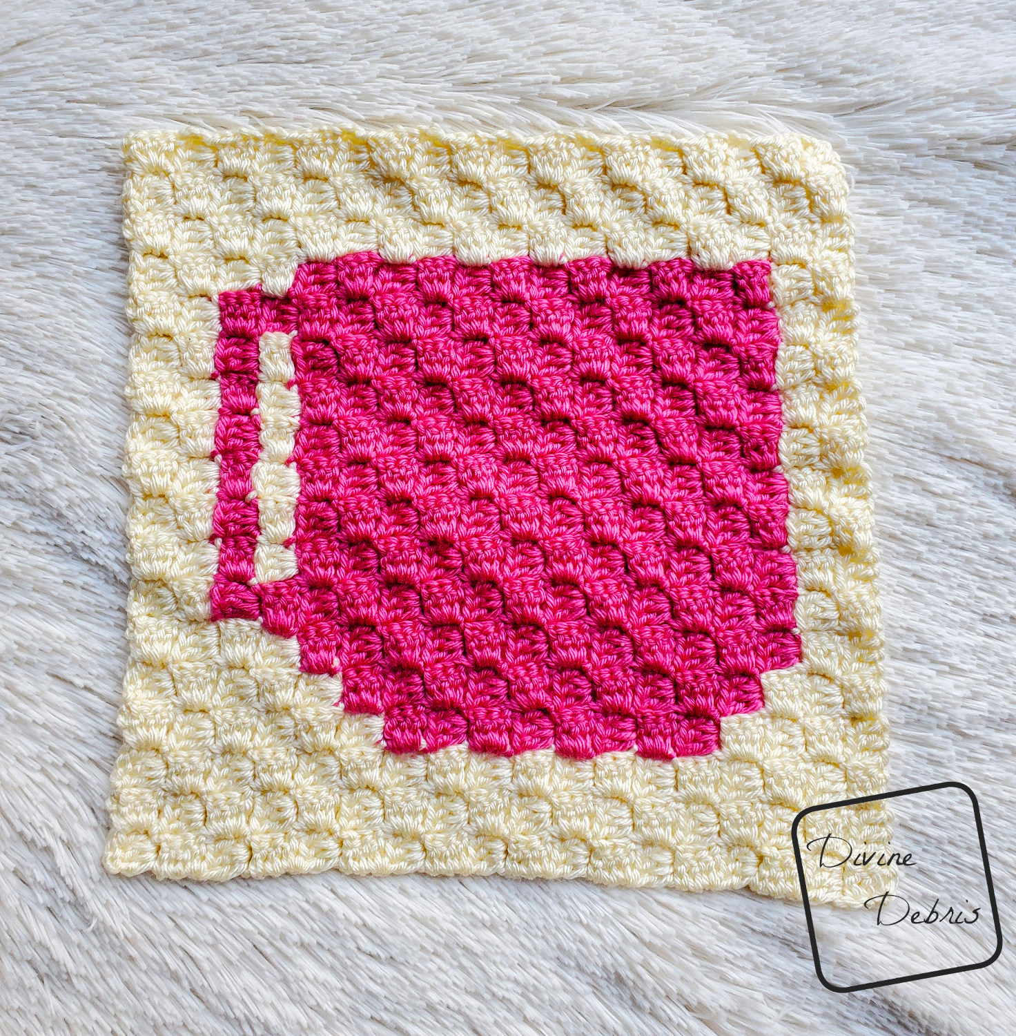 Tiny Coffee C2C Afghan Square free crochet pattern by DivineDebris.com ...