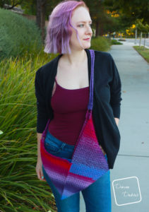 Azuma Bukuro Bag free crochet pattern by DivineDebris.com Divine Debris