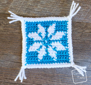 Cute Snowflakes Coaster Set Free Crochet Patterns Divine Debris