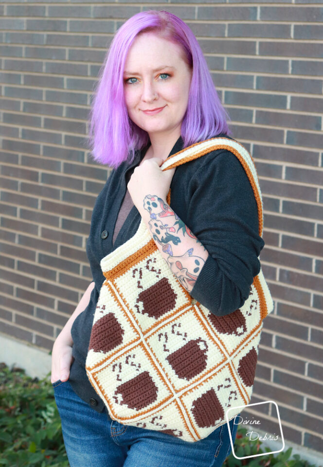 Free Calliope Coffee Bag Crochet Pattern - Get Inspired Divine Debris