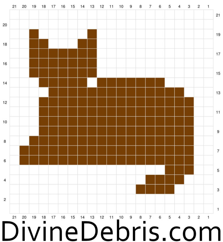 Free Cute Cats Squares crochet patterns by Divine Debris