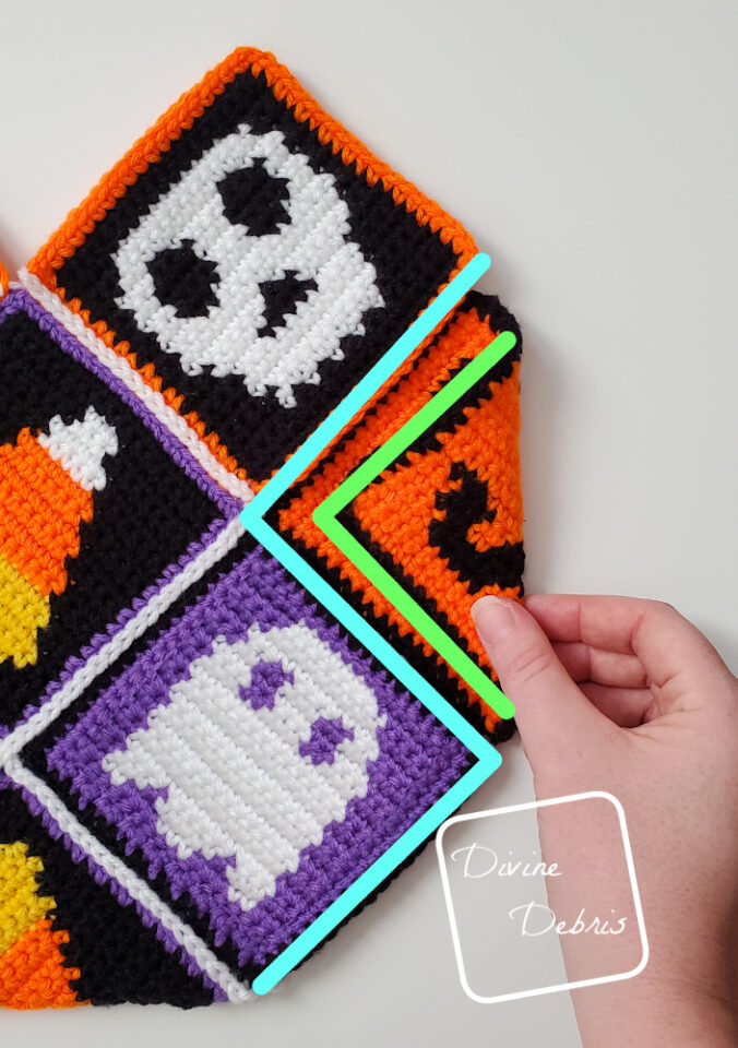 Free Patchwork Halloween Bag Crochet Pattern - Divine Debris