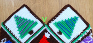 Free Patchwork Christmas Bag Crochet Pattern - Divine Debris