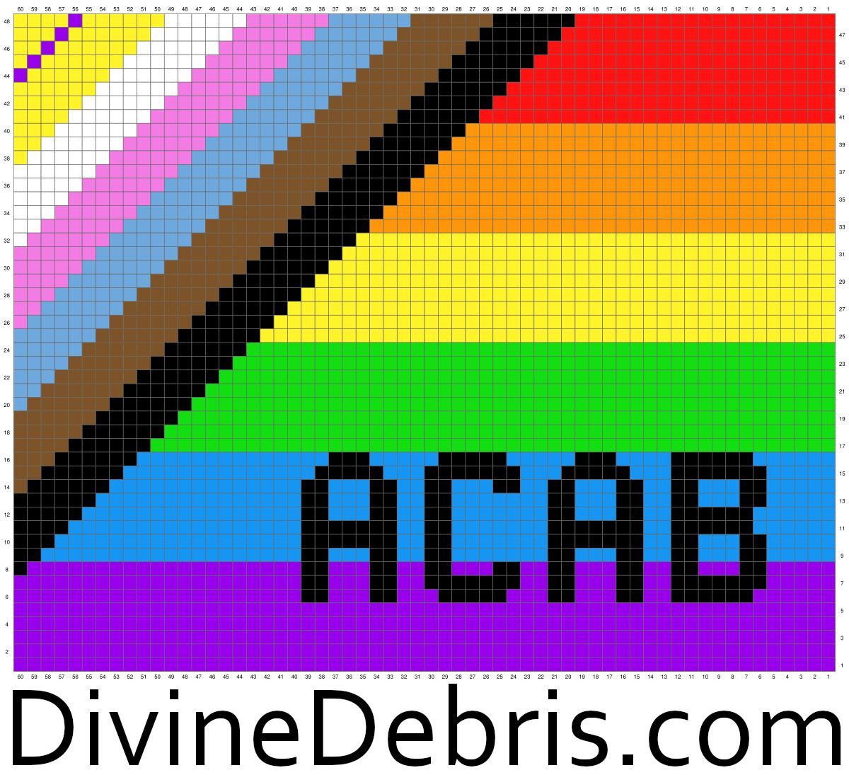 More Progress Pride Flag Wall Hangings Free Crochet patterns - Divine ...
