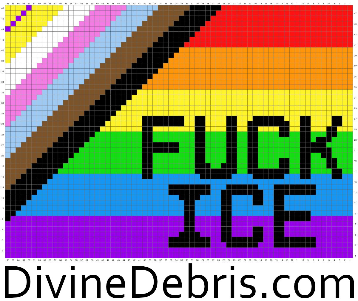 More Progress Pride Flag Wall Hangings Free Crochet patterns - Divine ...